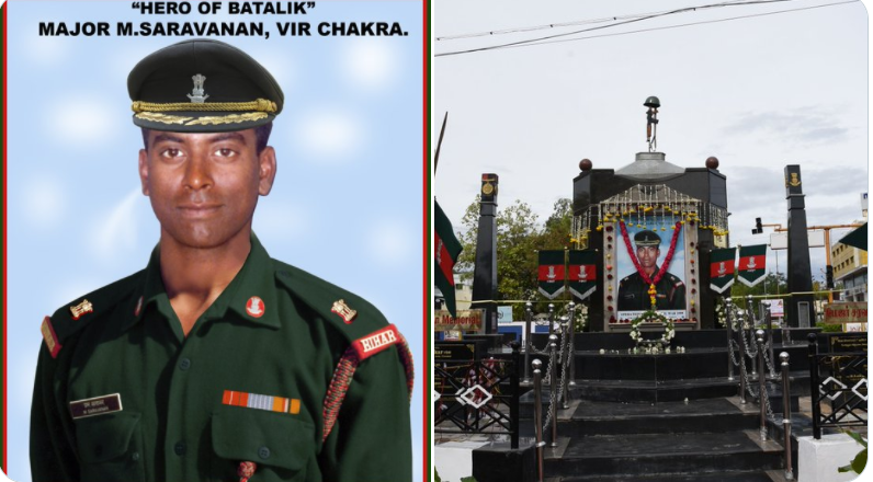 MAJOR SARAVANAN – A SAGA OF EXTREME BRAVERY ETCHED IN GOLDEN LETTERS IN ...